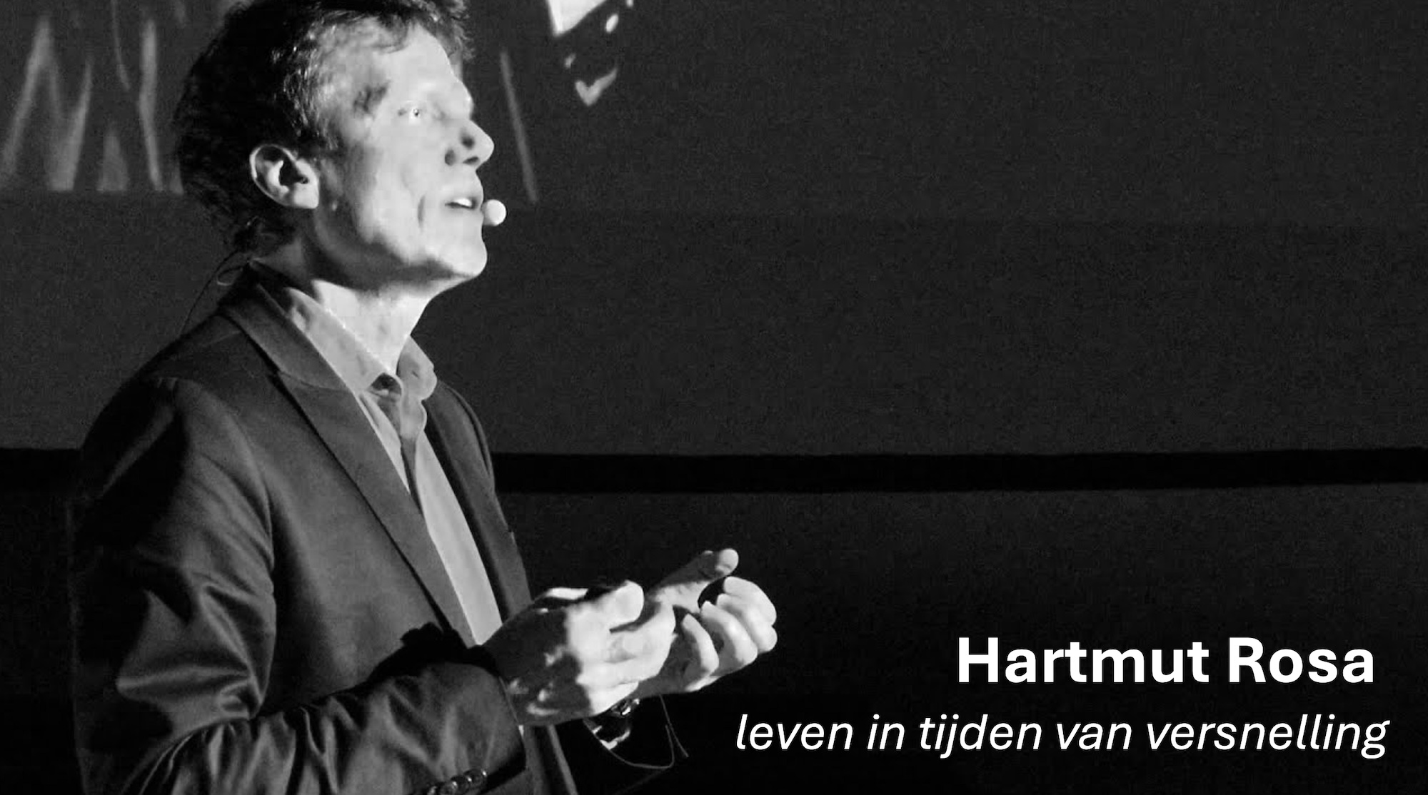 Hartmut Rosa over leven in tijden van versnelling - Koneksa Mondo